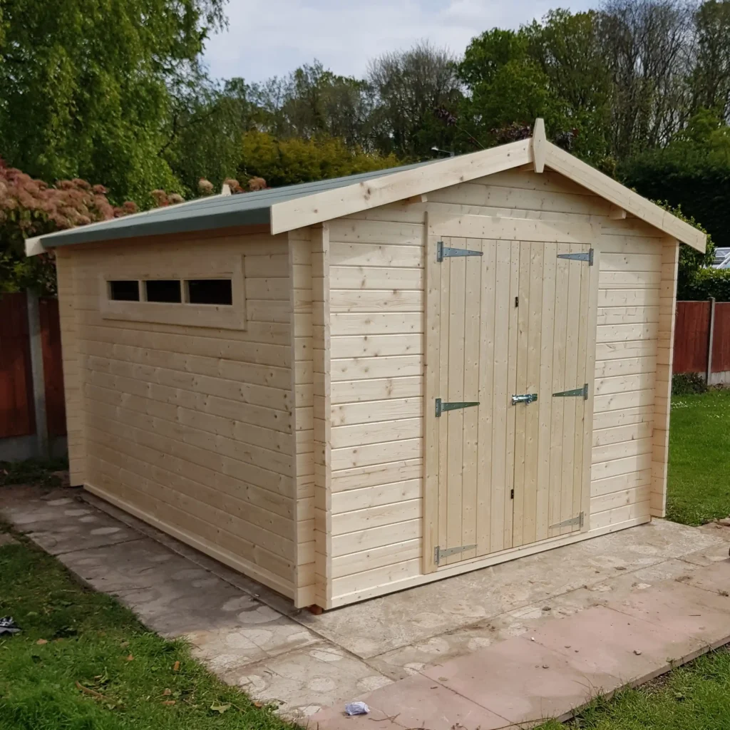2.4x3.0 Charnwood Shed - Double Door 33mm - Albany Sheds